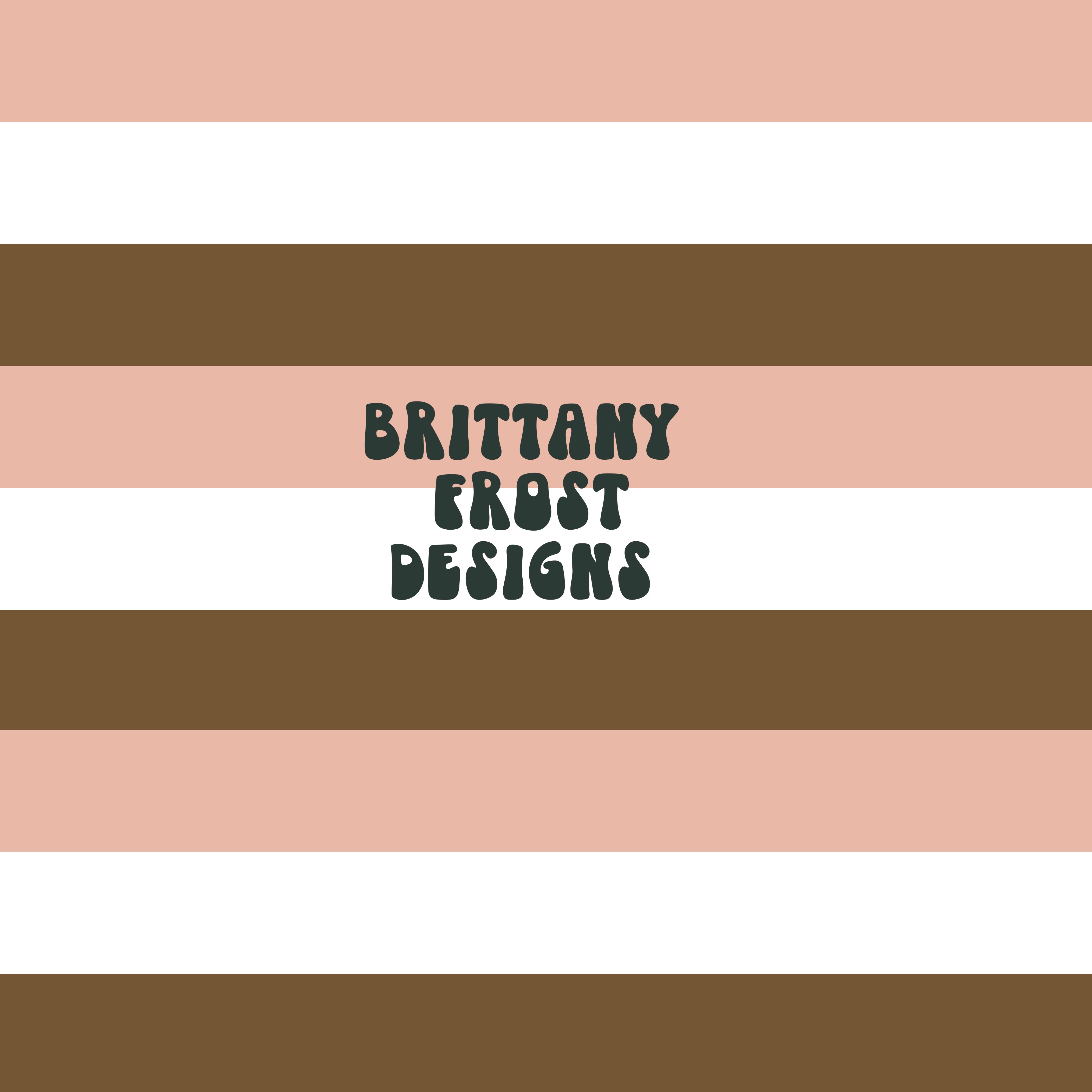 Boho Ice cream Stripes – Brittany Frost Designs