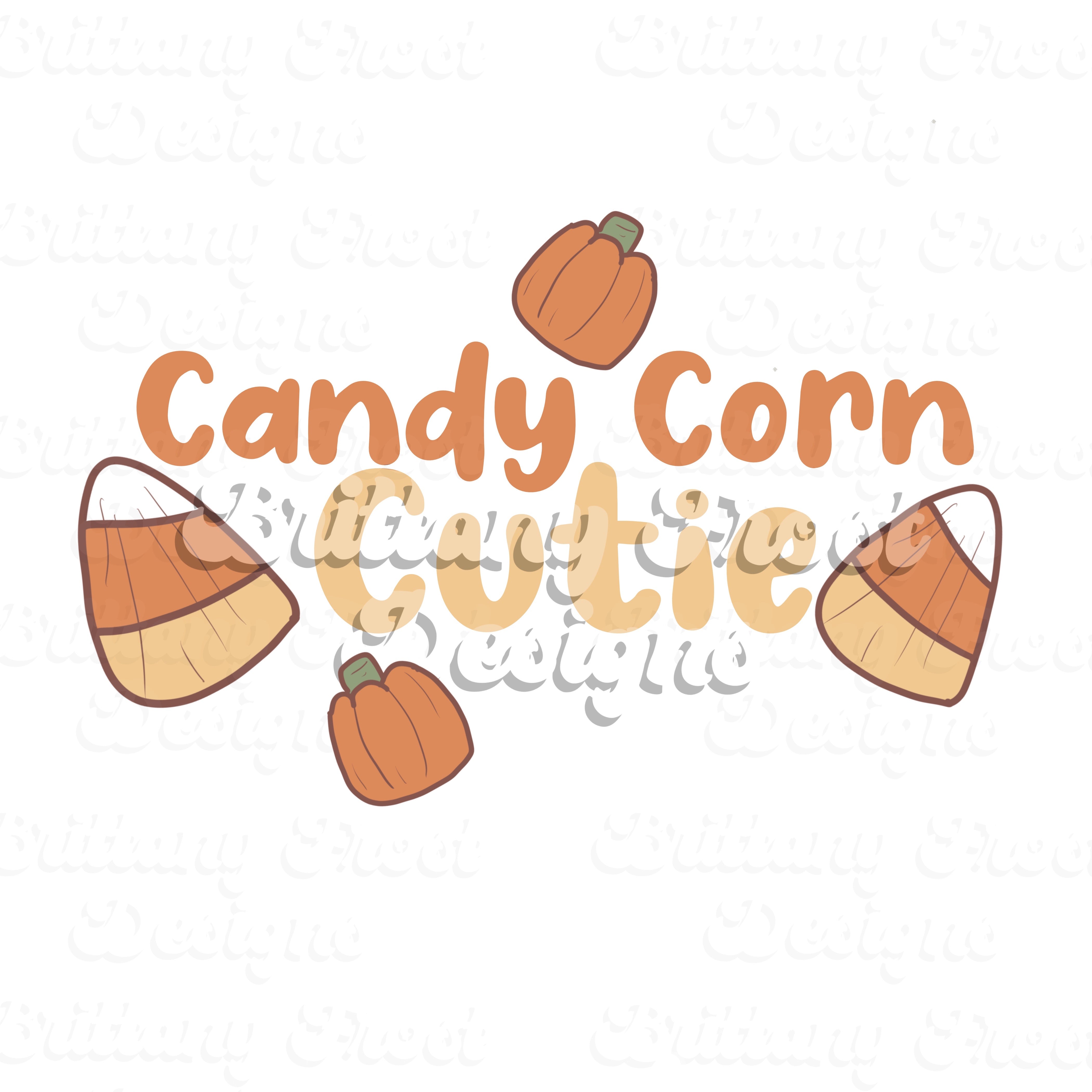 Candy Corn cutie PNG Sublimation – Brittany Frost Designs