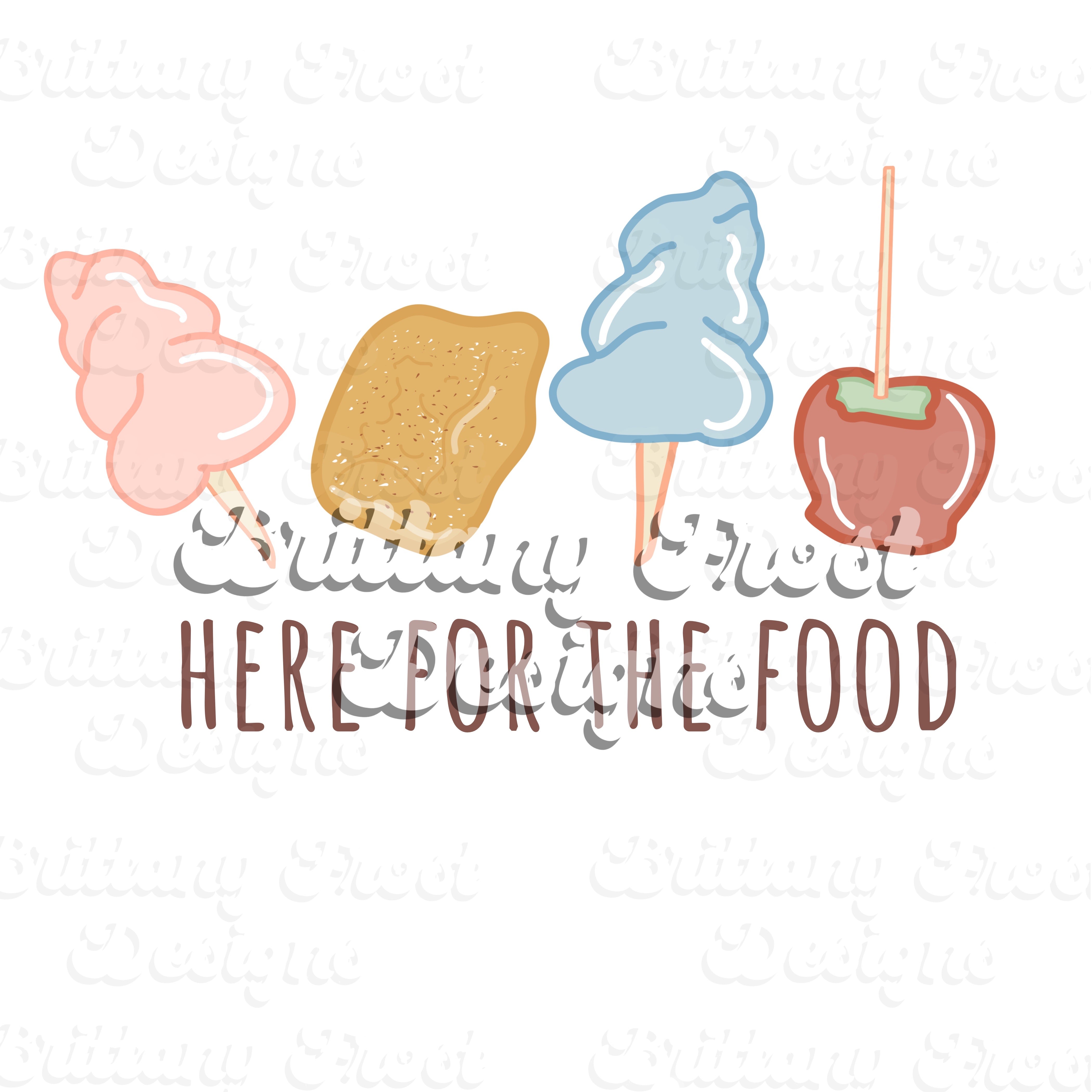 Fair Food PNG Sublimation – Brittany Frost Designs