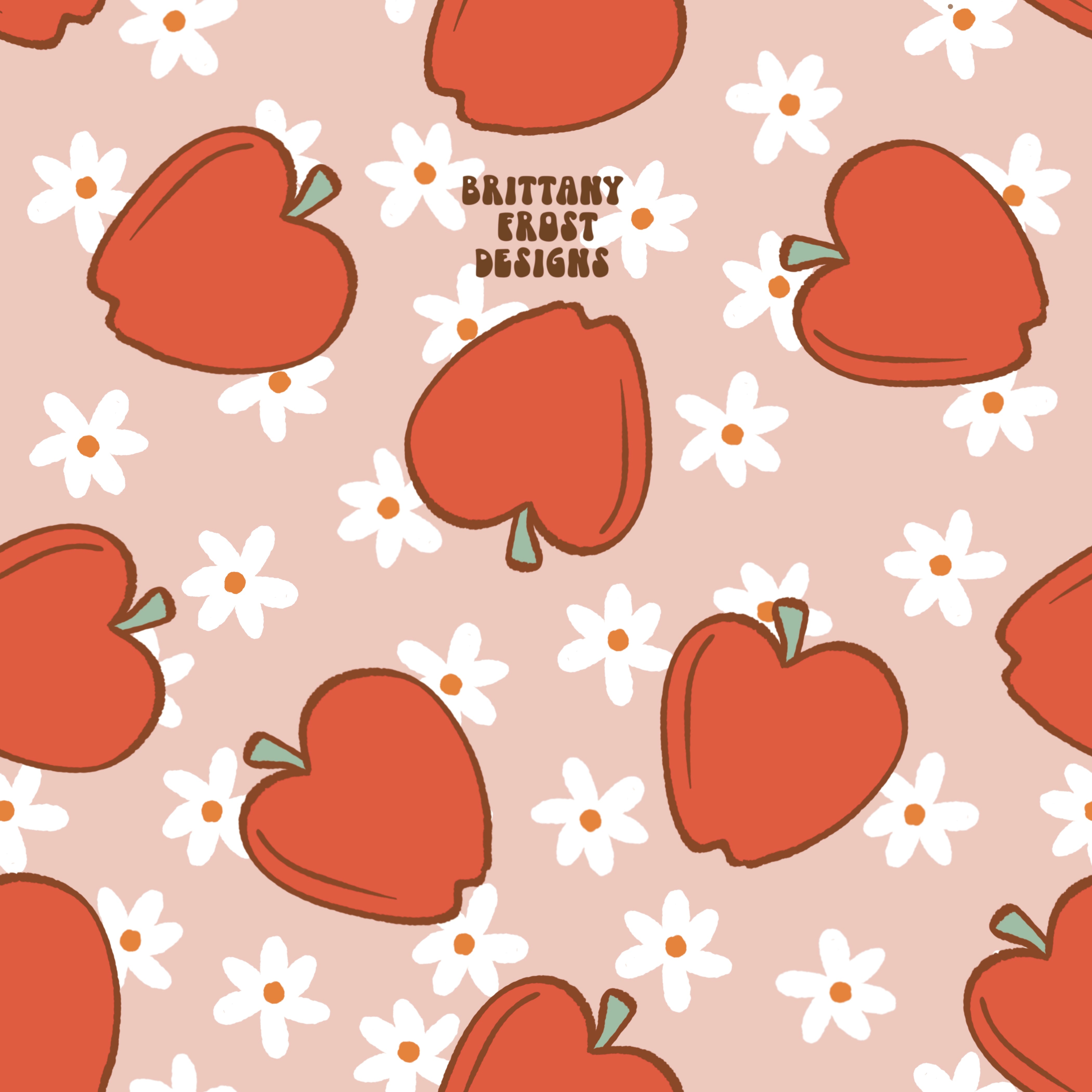 Daisy Apples – Brittany Frost Designs