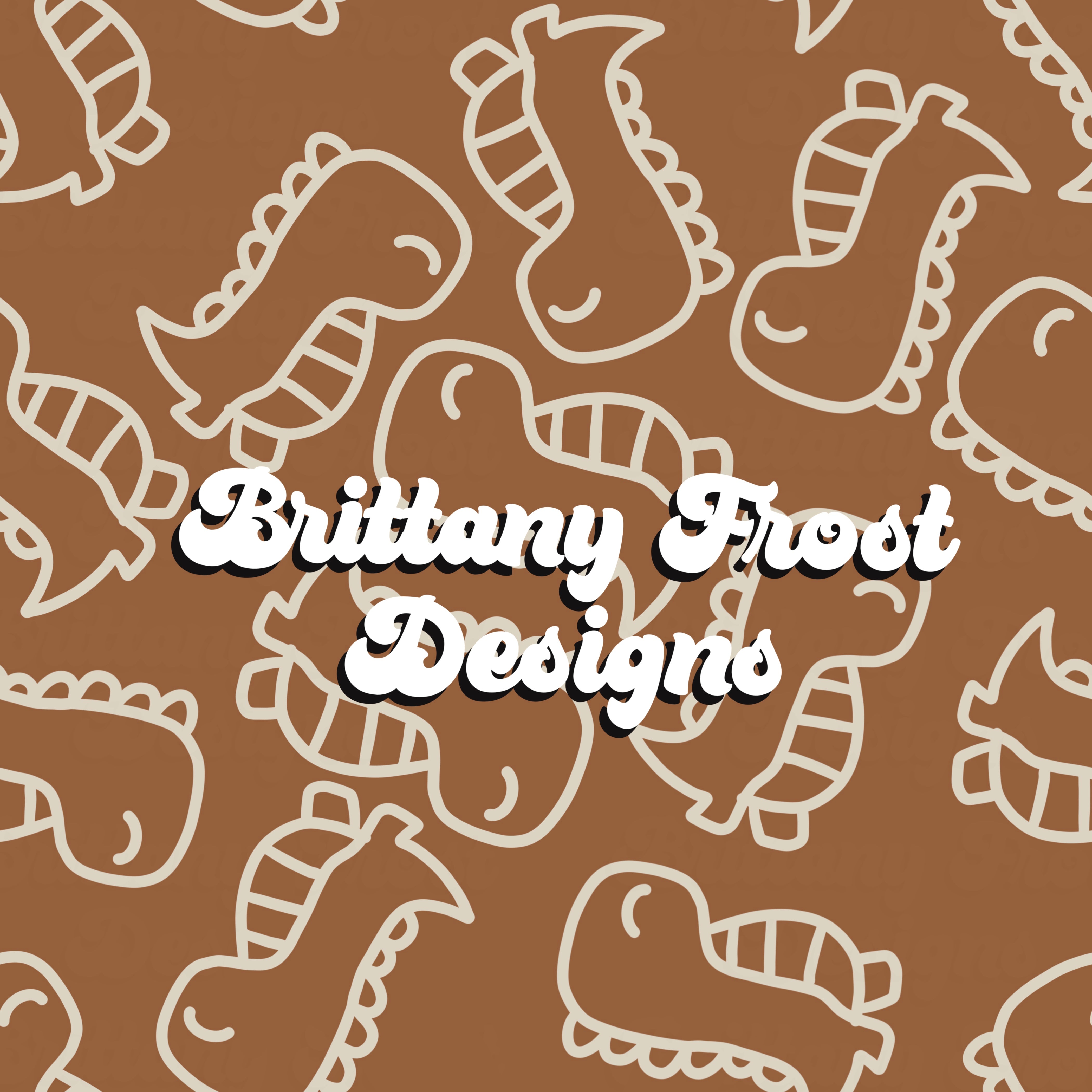 Boho Line Dinos – Brittany Frost Designs