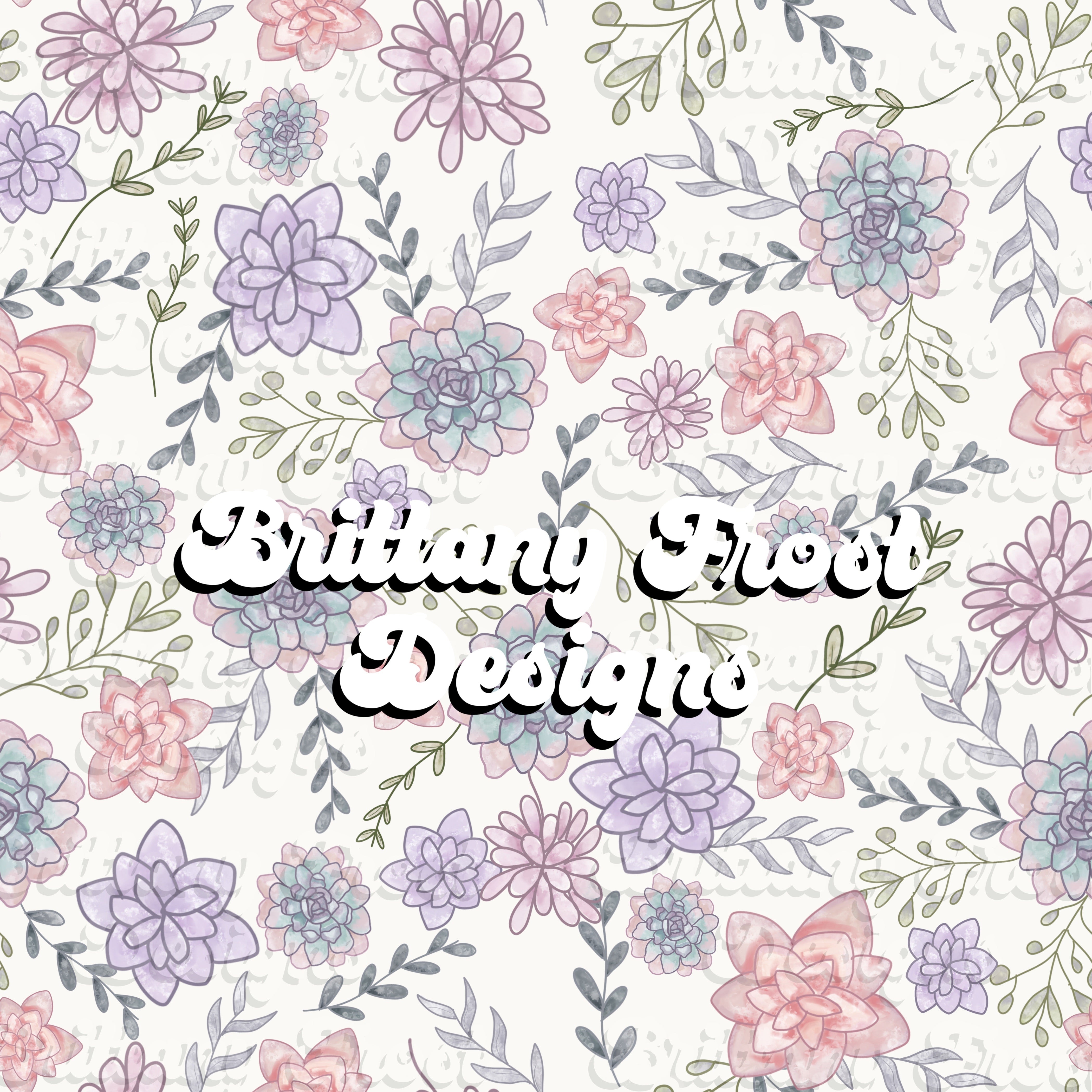 Floral Watercolor – Brittany Frost Designs