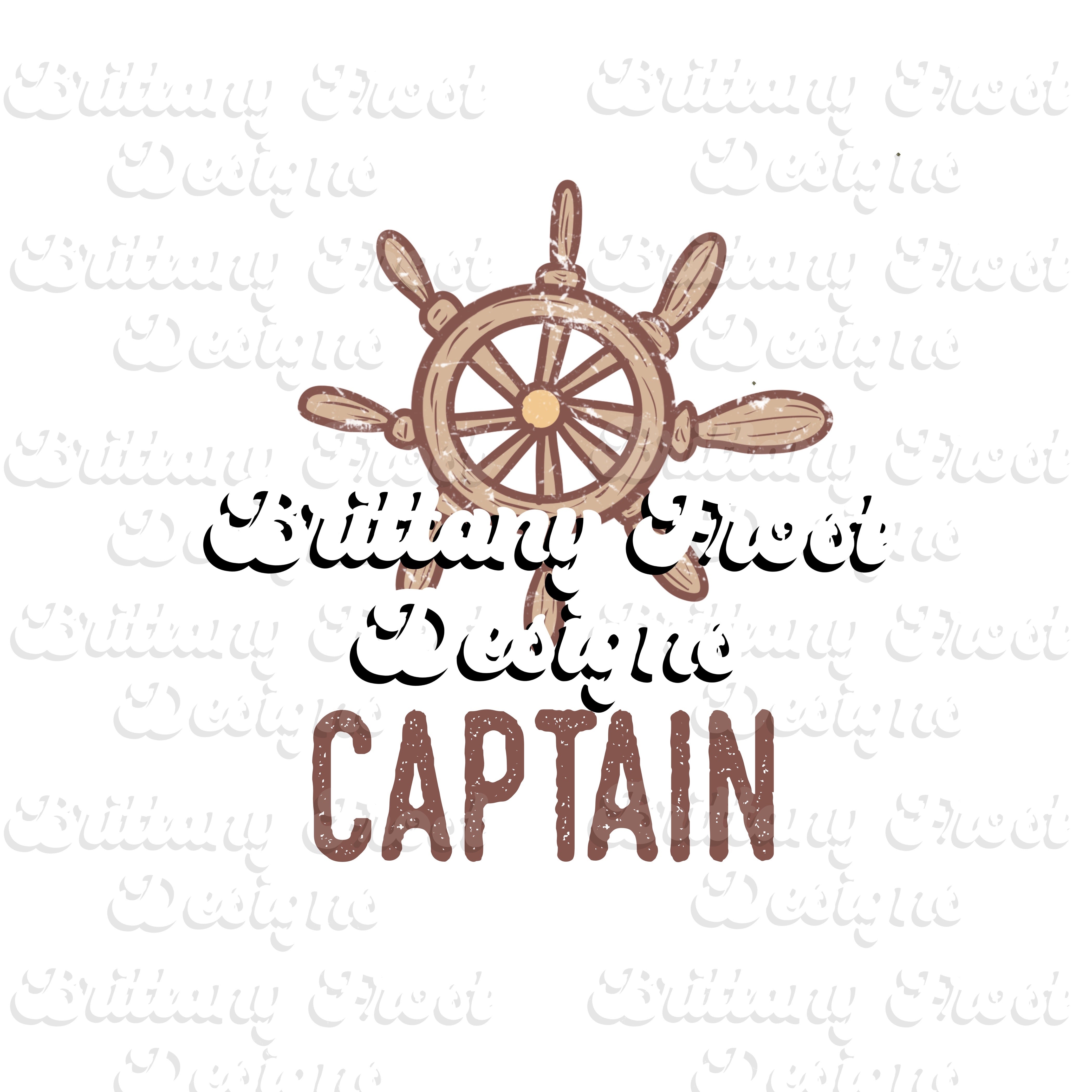 Captain PNG Sublimation – Brittany Frost Designs