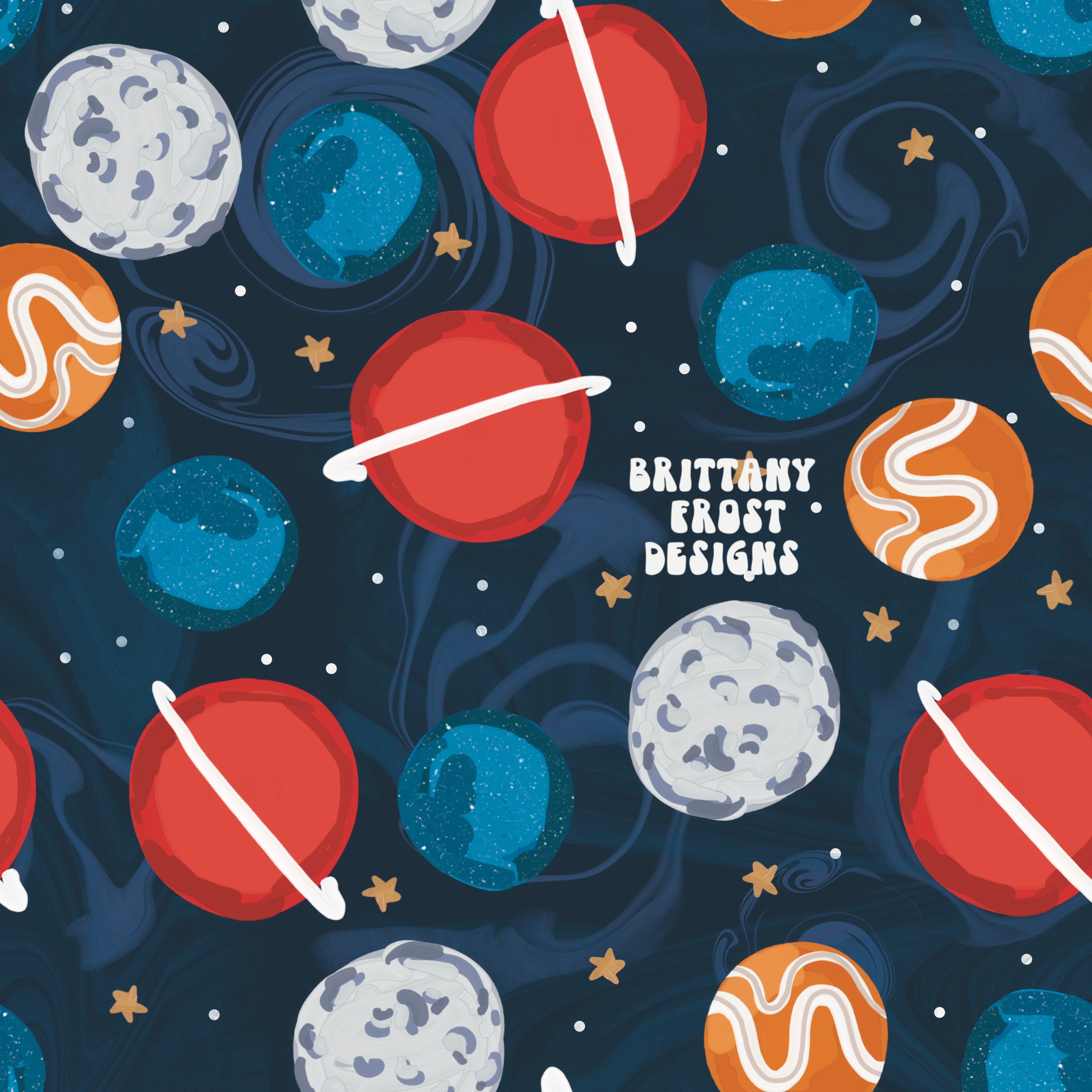 Blue Space – Brittany Frost Designs